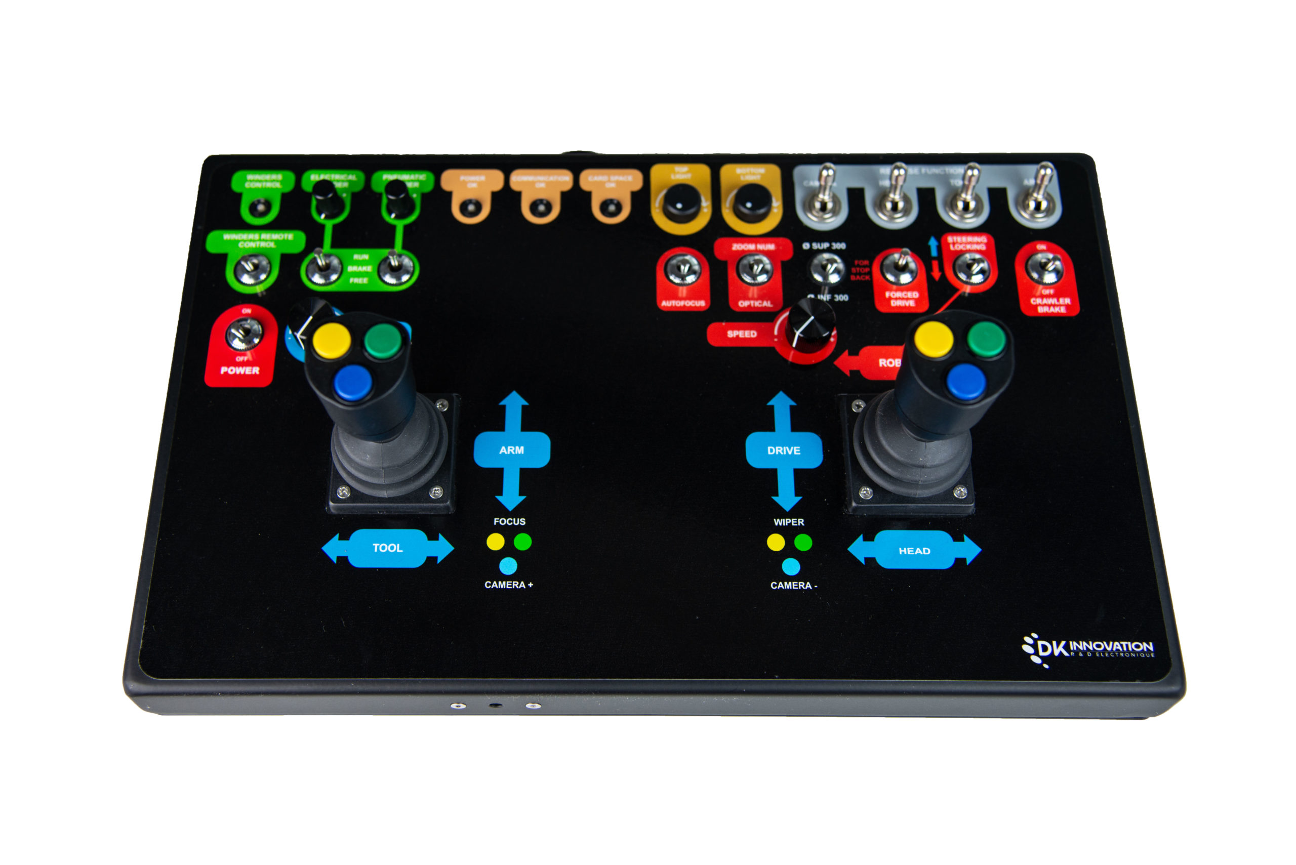 Pupitre de commande - DK Innovation - Conception électronique